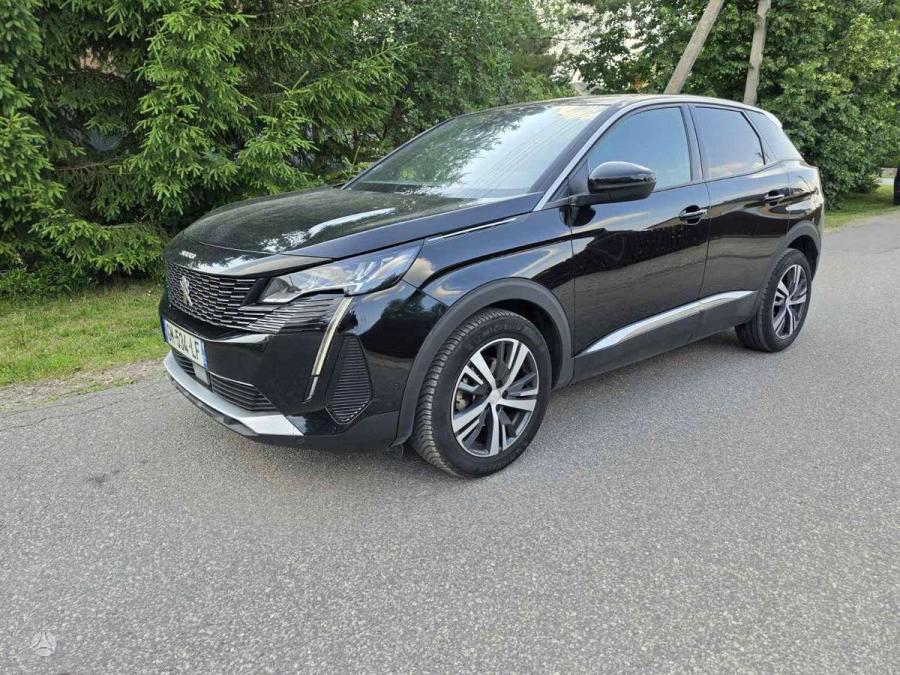 Black Peugeot 3008 2023 in Panevezys, with an engine capacity of 1.50 L and mileage of 240 thousand km for 13500 €, photo 1 on AUTOMOTO.COM.LV