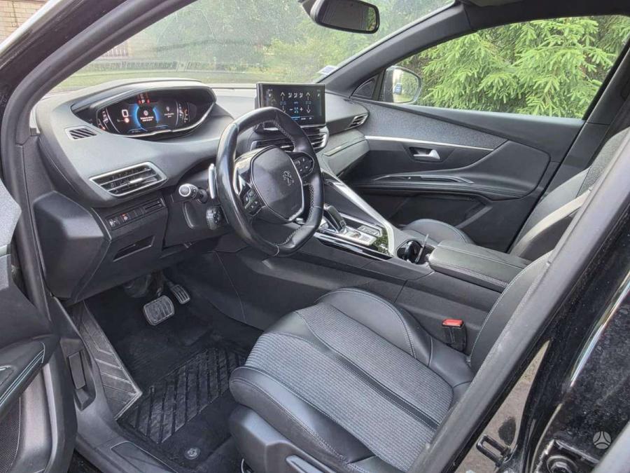 Black Peugeot 3008 2023 in Panevezys, with an engine capacity of 1.50 L and mileage of 240 thousand km for 13500 €, photo 9 on AUTOMOTO.COM.LV
