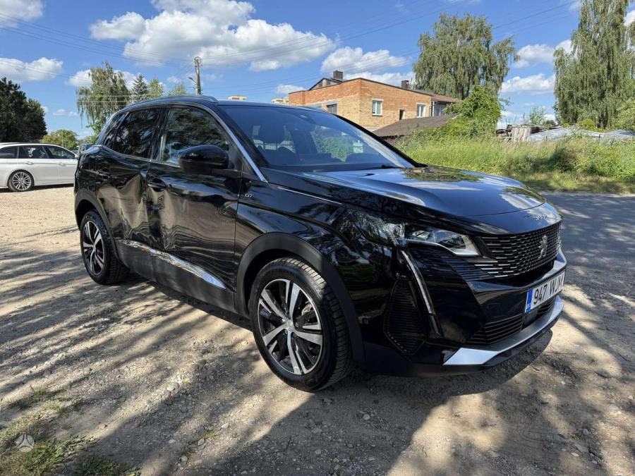 Черный Пежо 3008 2023 в Каунас, объемом двигателя 1.20 л и пробегом 50 тыс. км за 11400 €, фото 7 на AUTOMOTO.COM.LV