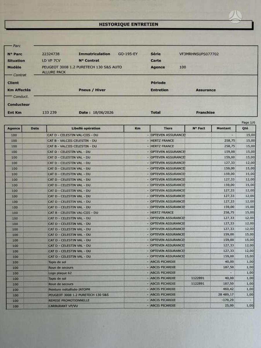 Melns Peugeot 3008 2023 Marijampole, ar dzinēja tilpumu 1.20 L un nobraukumu 133 tūkst. km par 17176 €, foto 43 vietnē AUTOMOTO.COM.LV