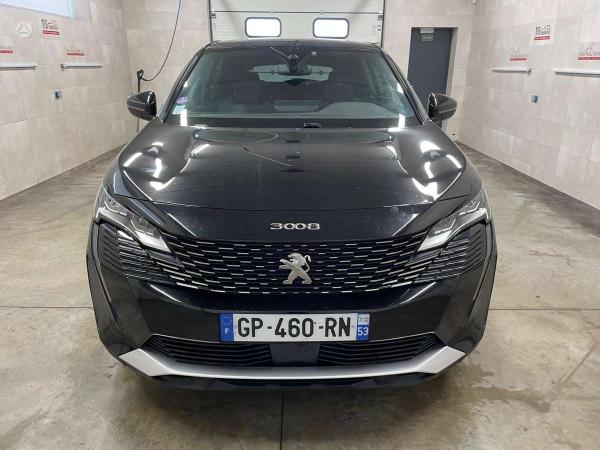 Black Peugeot 3008 2023 in Marijampole, with an engine capacity of 1.20 L and mileage of 126 thousand km for 15718 €, photo 2 on AUTOMOTO.COM.LV