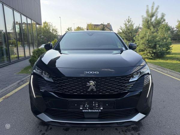 Black Peugeot 3008 2023 in Kaunas, with an engine capacity of 1.20 L and mileage of 157 thousand km for 15200 €, photo 4 on AUTOMOTO.COM.LV