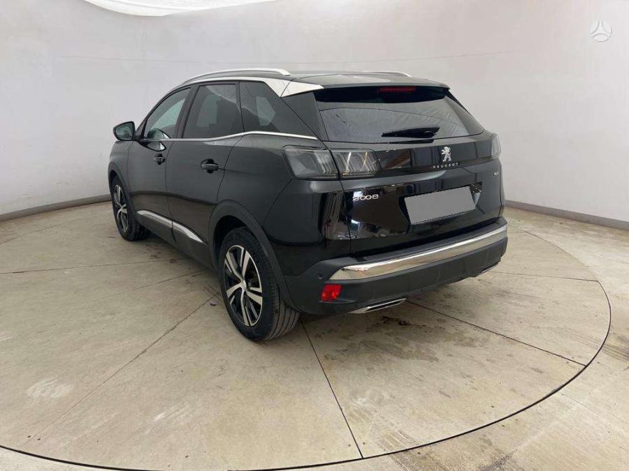 Black Peugeot 3008 2023 in Vilnius, with an engine capacity of 1.20 L and mileage of 103 thousand km for 16335 €, photo 6 on AUTOMOTO.COM.LV