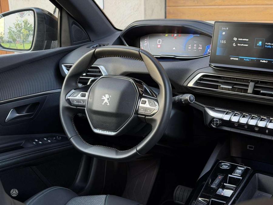 Black Peugeot 3008 2023 in Siauliai, with an engine capacity of 0.00 L and mileage of 136 thousand km for 17880 €, photo 17 on AUTOMOTO.COM.LV