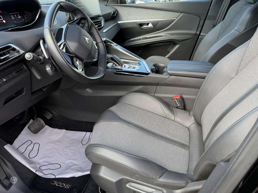 Black Peugeot 3008 2023 in Marijampole, with an engine capacity of 1.20 L and mileage of 153 thousand km for 16329 €, photo 16 on AUTOMOTO.COM.LV
