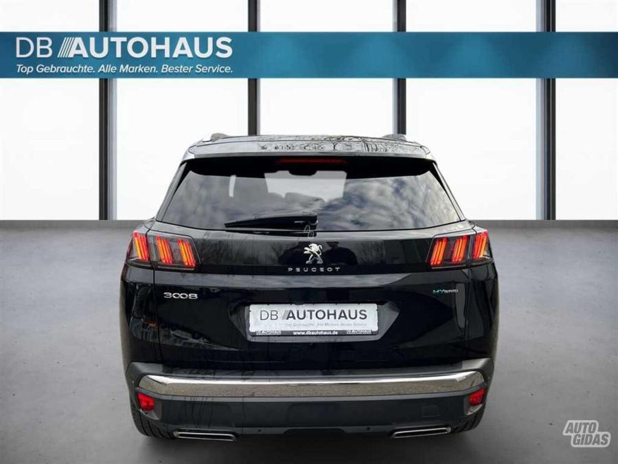 Black Peugeot 3008 2024 in Kaunas, with an engine capacity of 1.60 L and mileage of 38 thousand km for 29437 €, photo 5 on AUTOMOTO.COM.LV