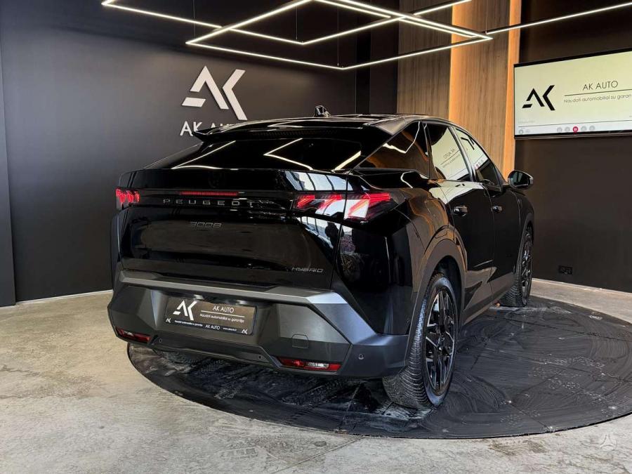 Black Peugeot 3008 2025 in Kaunas, with an engine capacity of 1.20 L and mileage of 14 thousand km for 29990 €, photo 11 on AUTOMOTO.COM.LV