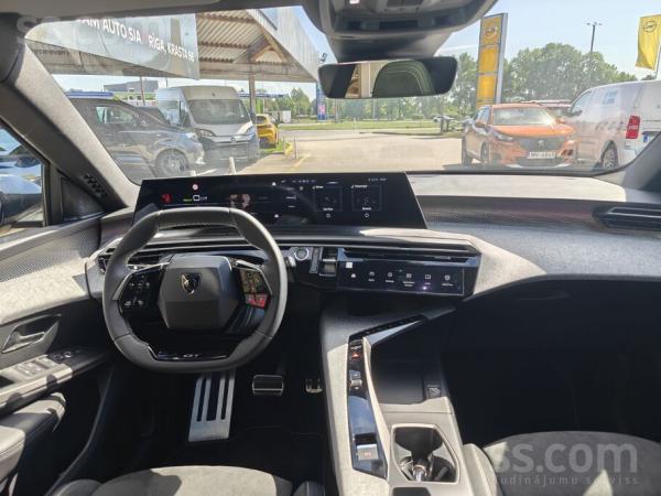 Black Peugeot 3008 2026 in Riga, with an engine capacity of 1.20 L and mileage of 2 thousand km for 47800 €, photo 9 on AUTOMOTO.COM.LV