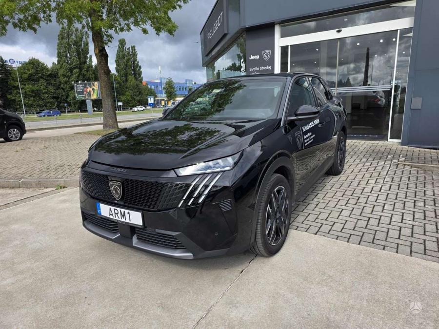 Melns Peugeot 3008 2026 Klaipėda, ar dzinēja tilpumu 1.20 L un nobraukumu 3 tūkst. km par 33000 €, foto 1 vietnē AUTOMOTO.COM.LV