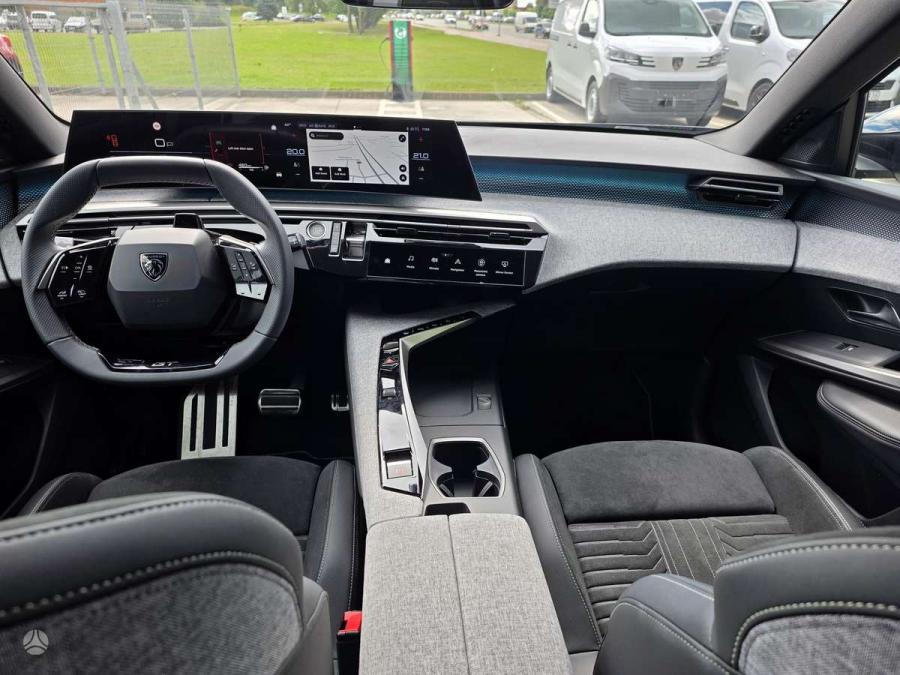 Melns Peugeot 3008 2026 Klaipėda, ar dzinēja tilpumu 1.20 L un nobraukumu 3 tūkst. km par 33000 €, foto 9 vietnē AUTOMOTO.COM.LV
