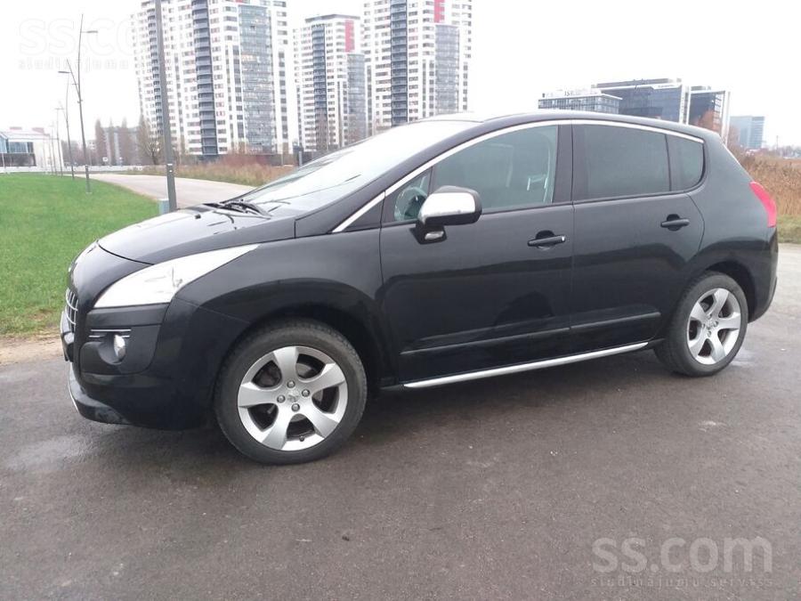 Melns Peugeot 3008 2009 Rīga, ar dzinēja tilpumu 1.60 L un nobraukumu 253 tūkst. km par 4800 €, foto 1 vietnē AUTOMOTO.COM.LV
