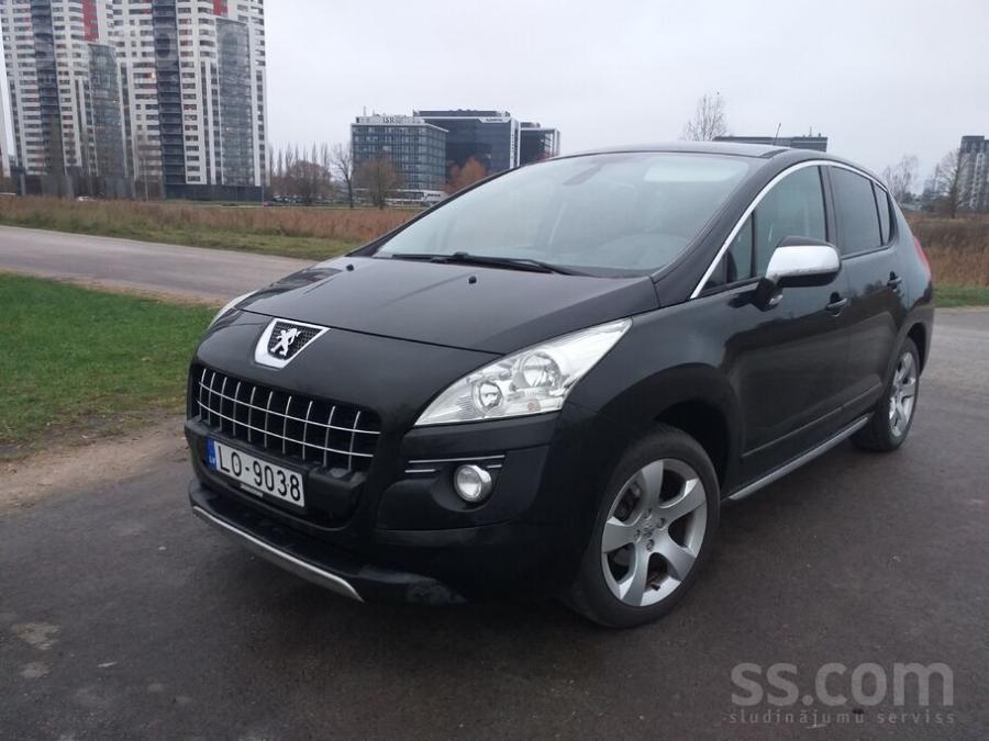 Melns Peugeot 3008 2009 Rīga, ar dzinēja tilpumu 1.60 L un nobraukumu 253 tūkst. km par 4800 €, foto 2 vietnē AUTOMOTO.COM.LV