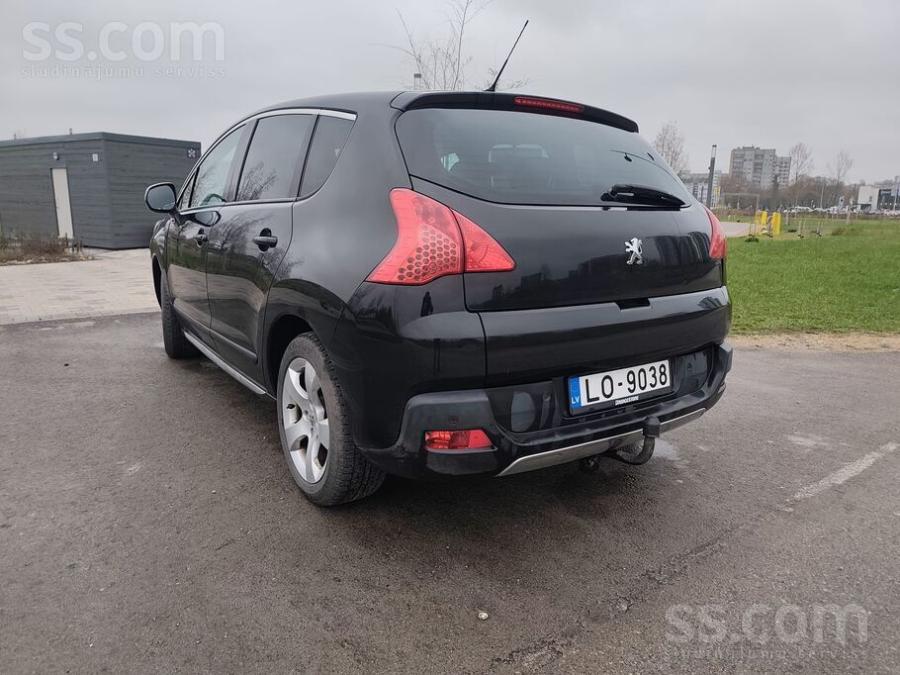 Melns Peugeot 3008 2009 Rīga, ar dzinēja tilpumu 1.60 L un nobraukumu 253 tūkst. km par 4800 €, foto 3 vietnē AUTOMOTO.COM.LV