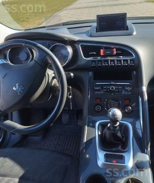 Black Peugeot 3008 2009 in Riga, with an engine capacity of 1.60 L and mileage of 253 thousand km for 3700 €, photo 4 on AUTOMOTO.COM.LV