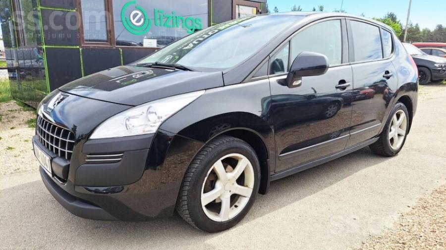 Melns Peugeot 3008 2010 Rīga, ar dzinēja tilpumu 1.60 L un nobraukumu 193 tūkst. km par 3500 €, foto 1 vietnē AUTOMOTO.COM.LV