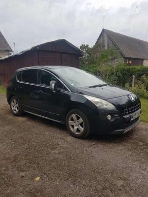 Black Peugeot 3008 2011 in Elektrenai, with an engine capacity of 2.00 L and mileage of 260 thousand km for 2350 €, photo  on AUTOMOTO.COM.LV