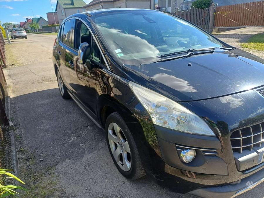 Melns Peugeot 3008 2012 Tauragė, ar dzinēja tilpumu 1.60 L un nobraukumu 265 tūkst. km par 3100 €, foto 5 vietnē AUTOMOTO.COM.LV