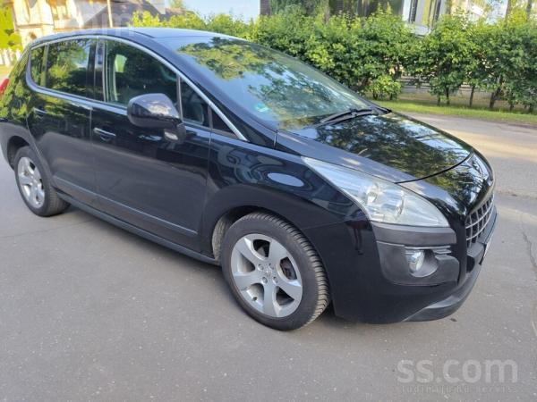 Black Peugeot 3008 2012 in Jurmala, with an engine capacity of 1.60 L and mileage of 226 thousand km for 3950 €, photo 5 on AUTOMOTO.COM.LV