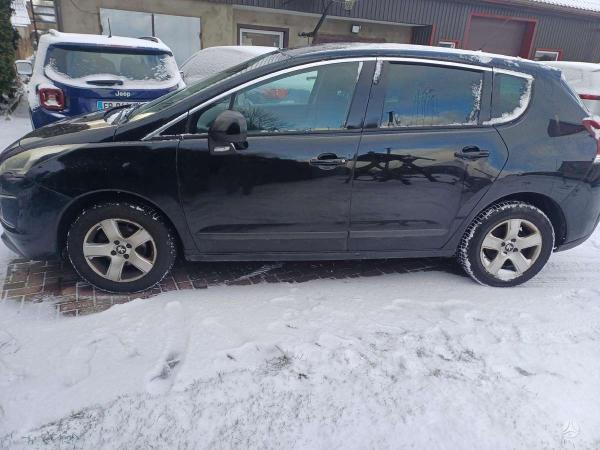 Black Peugeot 3008 2013 in Taurage, with an engine capacity of 1.60 L and mileage of 250 thousand km for 3700 €, photo 3 on AUTOMOTO.COM.LV