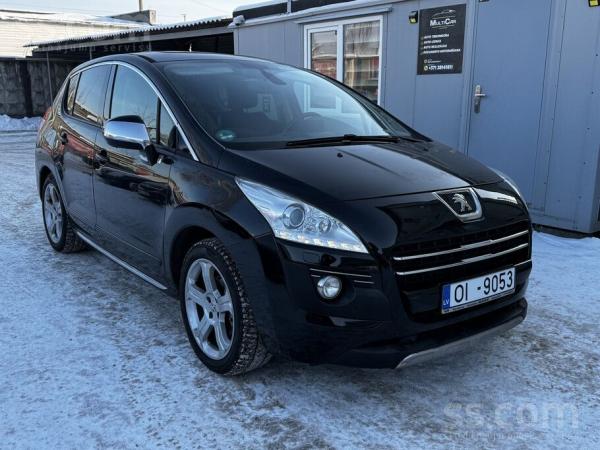 Black Peugeot 3008 2013 in Daugavpils, with an engine capacity of 2.00 L and mileage of 0 thousand km for 5500 €, photo 1 on AUTOMOTO.COM.LV