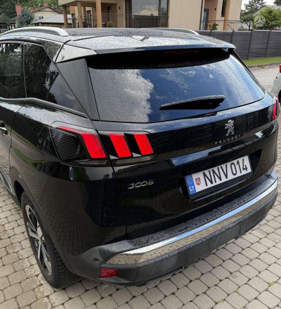 Melns Peugeot 3008 2017 Kauņa, ar dzinēja tilpumu 1.56 L un nobraukumu 230 tūkst. km par 11900 €, foto 5 vietnē AUTOMOTO.COM.LV