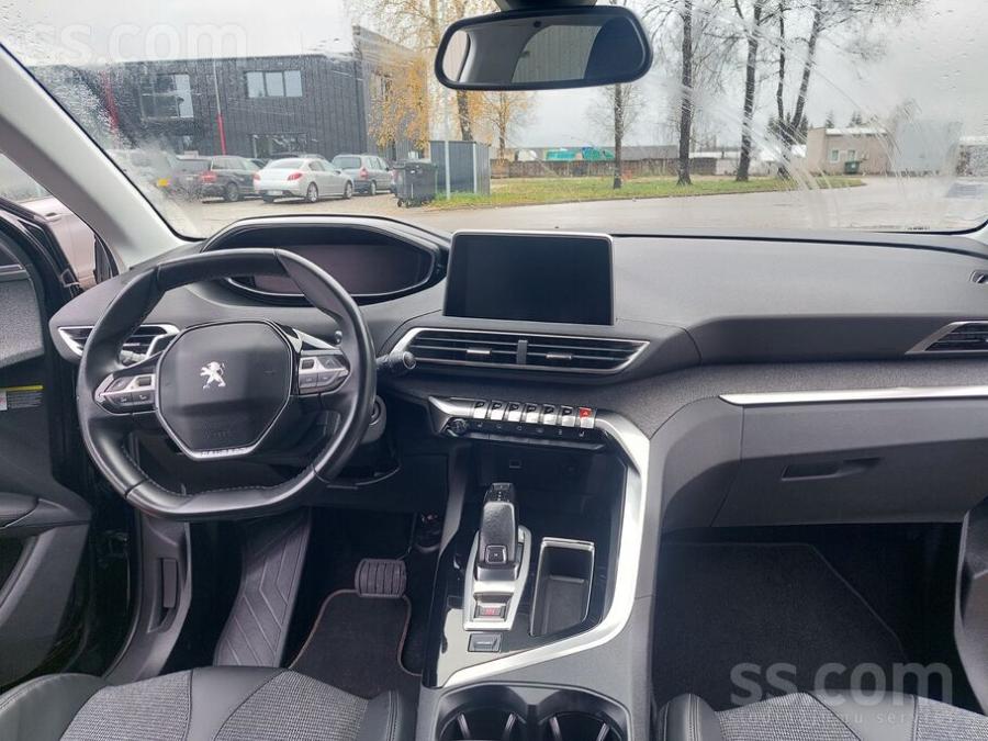 Black Peugeot 3008 2018 in Riga, with an engine capacity of 2.00 L and mileage of 0 thousand km for 12895 €, photo 11 on AUTOMOTO.COM.LV