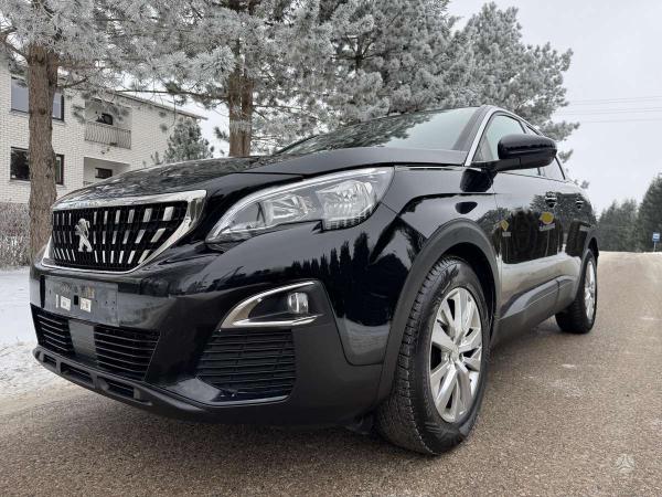 Black Peugeot 3008 2020 in Alytus, with an engine capacity of 1.20 L and mileage of 128 thousand km for 10700 €, photo 1 on AUTOMOTO.COM.LV