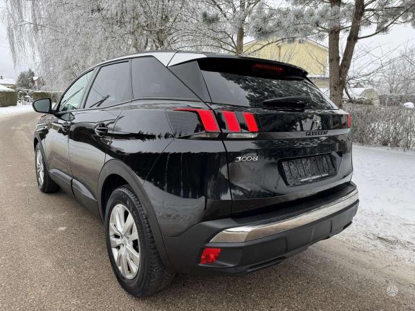 Black Peugeot 3008 2020 in Alytus, with an engine capacity of 1.20 L and mileage of 128 thousand km for 10700 €, photo 8 on AUTOMOTO.COM.LV