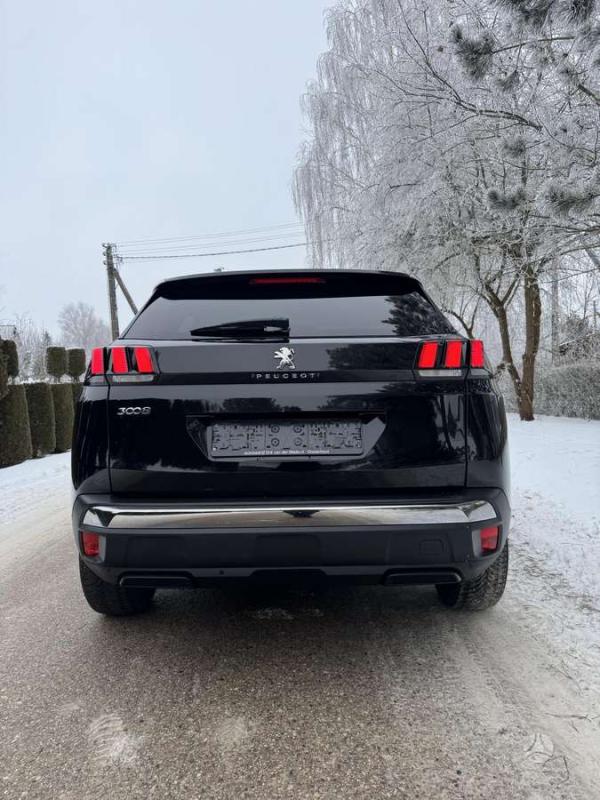 Black Peugeot 3008 2020 in Alytus, with an engine capacity of 1.20 L and mileage of 128 thousand km for 10700 €, photo 9 on AUTOMOTO.COM.LV