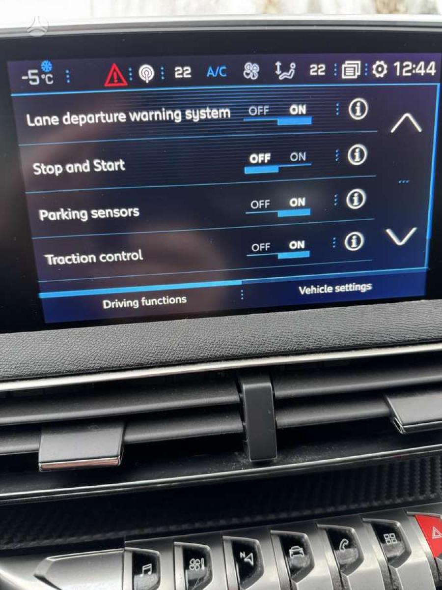 Черный Пежо 3008 2020 в Алитус, объемом двигателя 1.20 л и пробегом 128 тыс. км за 10700 €, фото 33 на AUTOMOTO.COM.LV