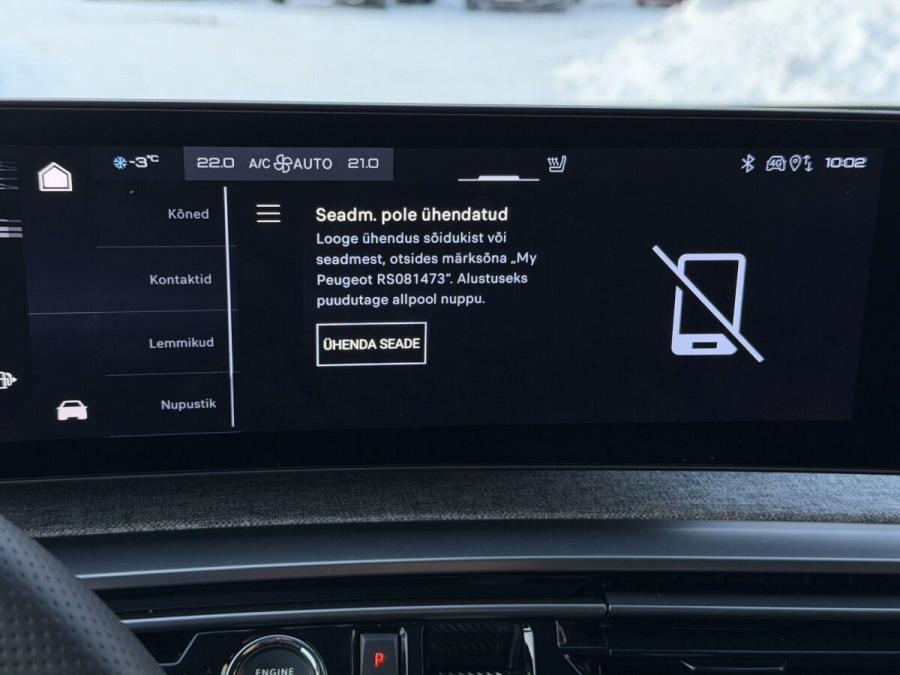 Черный Пежо 3008 2024 в Пярну, объемом двигателя 1.20 л и пробегом 0 тыс. км за 32900 €, фото 14 на AUTOMOTO.COM.LV