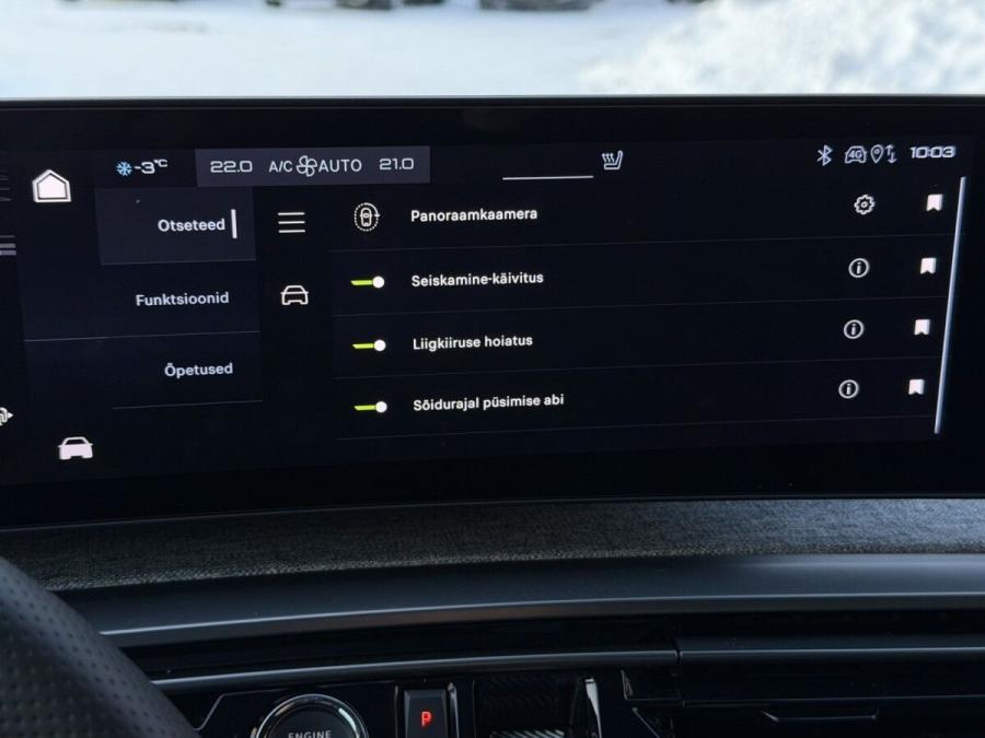 Черный Пежо 3008 2024 в Пярну, объемом двигателя 1.20 л и пробегом 0 тыс. км за 32900 €, фото 16 на AUTOMOTO.COM.LV