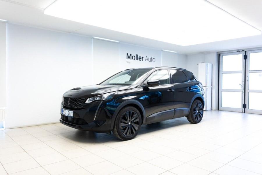 Melns Peugeot 3008 2021 Jehvi, ar dzinēja tilpumu 1.50 L un nobraukumu 99 tūkst. km par 19400 €, foto 1 vietnē AUTOMOTO.COM.LV