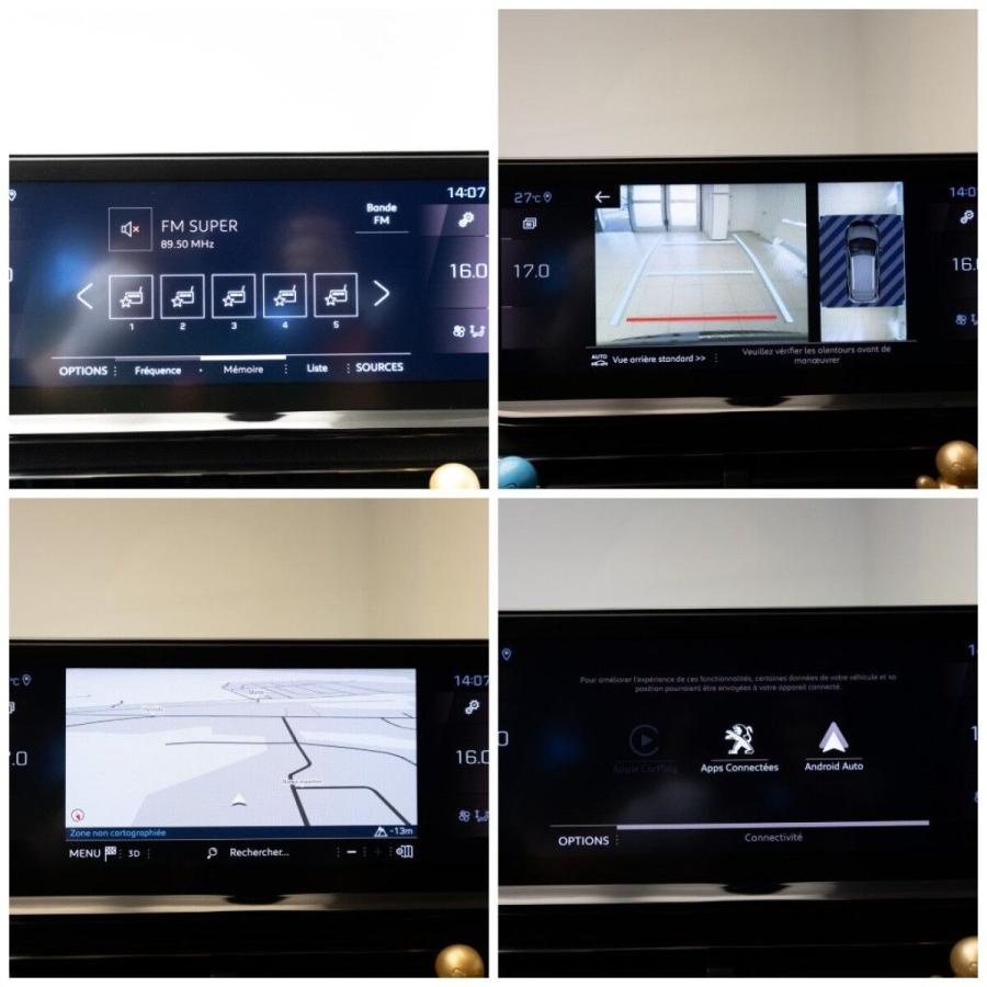 Melns Peugeot 3008 2021 Jehvi, ar dzinēja tilpumu 1.50 L un nobraukumu 99 tūkst. km par 19400 €, foto 25 vietnē AUTOMOTO.COM.LV