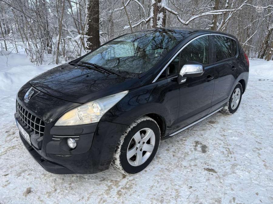 Melns Peugeot 3008 2009 Viļņa, ar dzinēja tilpumu 1.56 L un nobraukumu 292 tūkst. km par 2900 €, foto 1 vietnē AUTOMOTO.COM.LV