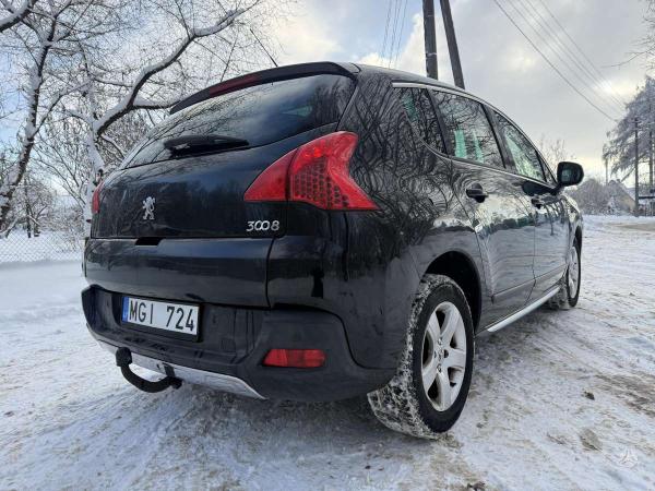 Melns Peugeot 3008 2009 Viļņa, ar dzinēja tilpumu 1.56 L un nobraukumu 292 tūkst. km par 2900 €, foto 4 vietnē AUTOMOTO.COM.LV