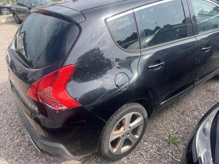Black Peugeot 3008 2009 in Taurage, with an engine capacity of 2.00 L and mileage of 234 thousand km for 1300 €, photo 6 on AUTOMOTO.COM.LV