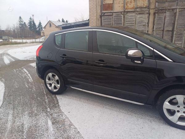 Black Peugeot 3008 2010 in Rokiskis, with an engine capacity of 2.00 L and mileage of 282 thousand km for 3400 €, photo 4 on AUTOMOTO.COM.LV