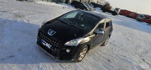 Melns Peugeot 3008 2010 Kauņa, ar dzinēja tilpumu 2.00 L un nobraukumu 198 tūkst. km par 4650 €, foto  vietnē AUTOMOTO.COM.LV