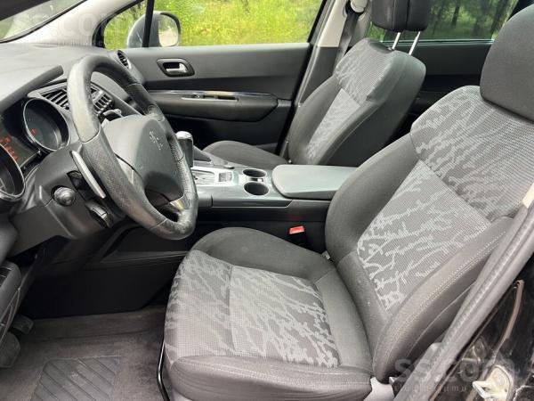 Black Peugeot 3008 2010 in Rezekne, with an engine capacity of 1.60 L and mileage of 281 thousand km for 3550 €, photo 10 on AUTOMOTO.COM.LV