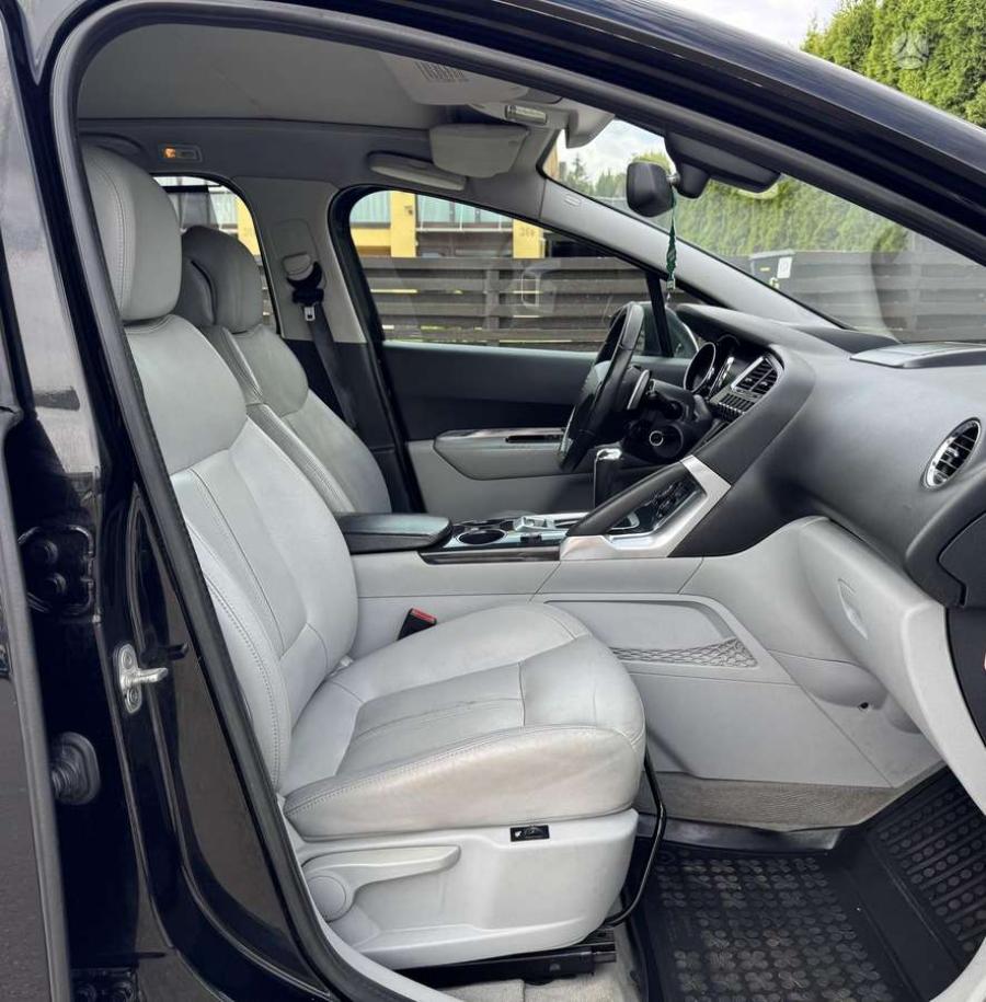 Black Peugeot 3008 2010 in Vilnius, with an engine capacity of 1.56 L and mileage of 312 thousand km for 3350 €, photo 16 on AUTOMOTO.COM.LV