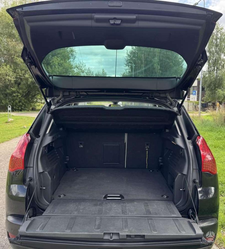 Black Peugeot 3008 2010 in Vilnius, with an engine capacity of 1.56 L and mileage of 312 thousand km for 3350 €, photo 21 on AUTOMOTO.COM.LV