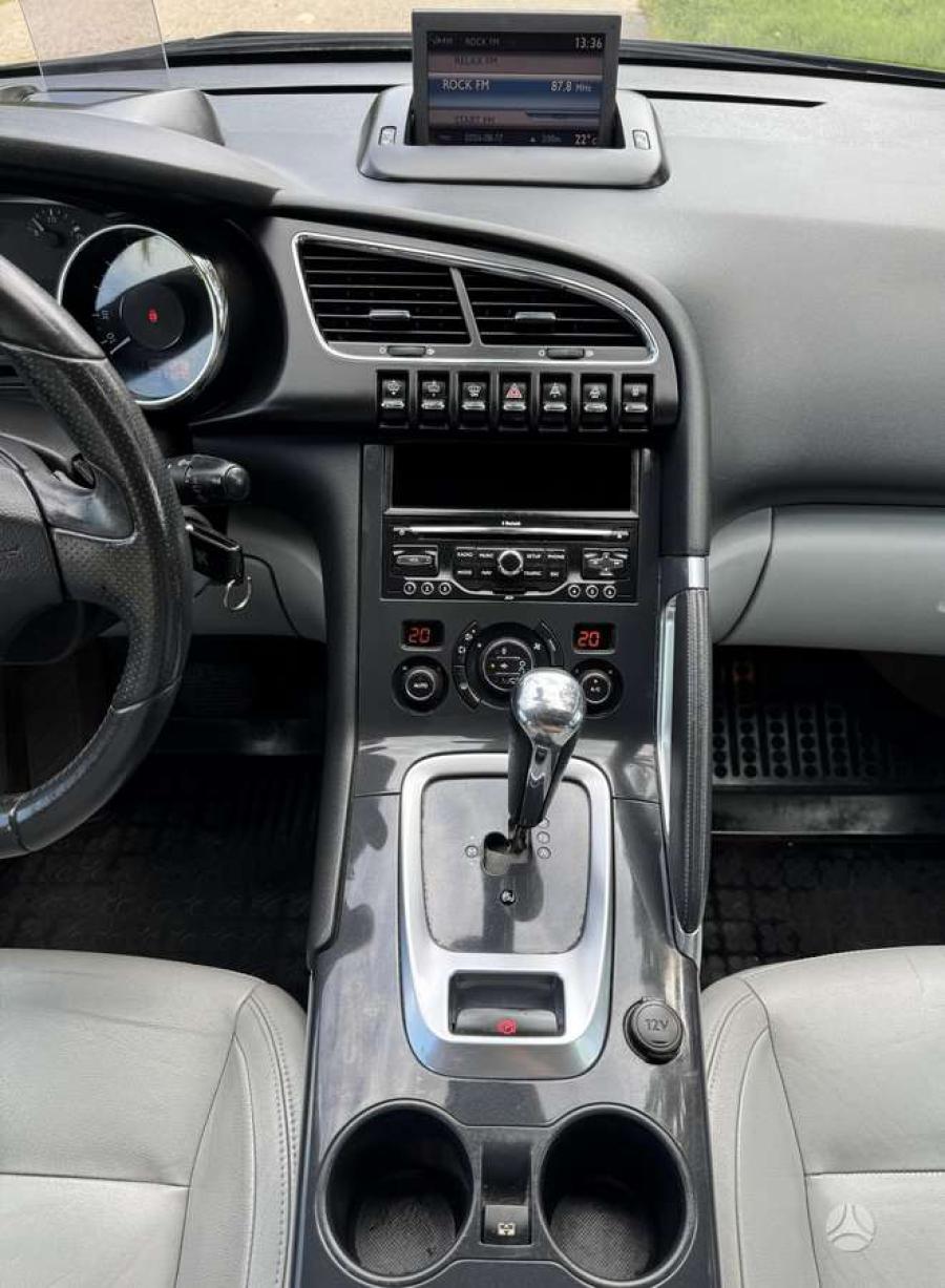 Black Peugeot 3008 2010 in Vilnius, with an engine capacity of 1.56 L and mileage of 312 thousand km for 3350 €, photo 24 on AUTOMOTO.COM.LV