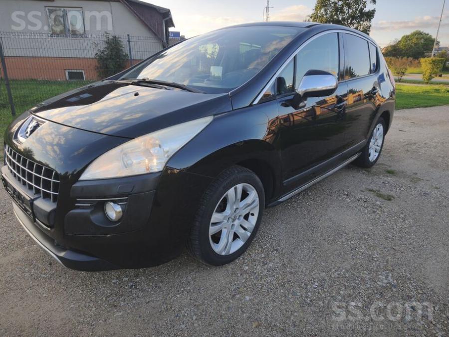 Черный Пежо 3008 2010 в Кулдига, объемом двигателя 1.60 л и пробегом 175 тыс. км за 4390 €, фото 3 на AUTOMOTO.COM.LV