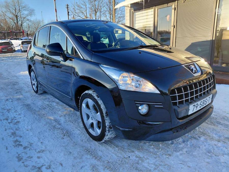 Black Peugeot 3008 2011 in Klaipeda, with an engine capacity of 1.60 L and mileage of 173 thousand km for 3600 €, photo 4 on AUTOMOTO.COM.LV