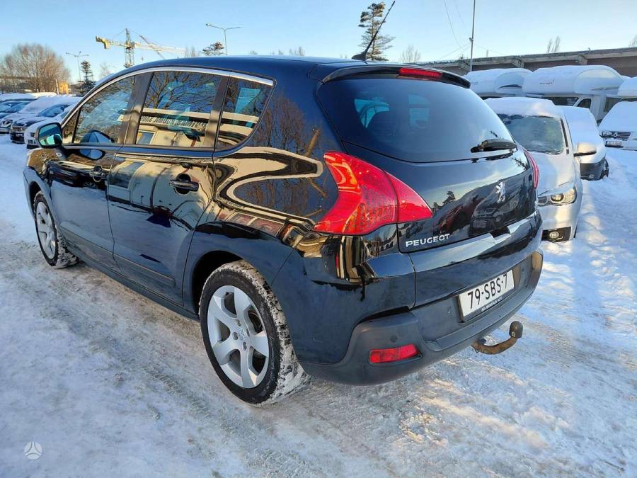 Black Peugeot 3008 2011 in Klaipeda, with an engine capacity of 1.60 L and mileage of 173 thousand km for 3600 €, photo 9 on AUTOMOTO.COM.LV