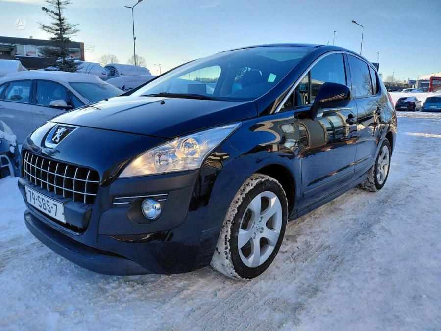 Black Peugeot 3008 2011 in Klaipeda, with an engine capacity of 1.60 L and mileage of 173 thousand km for 3600 €, photo 11 on AUTOMOTO.COM.LV