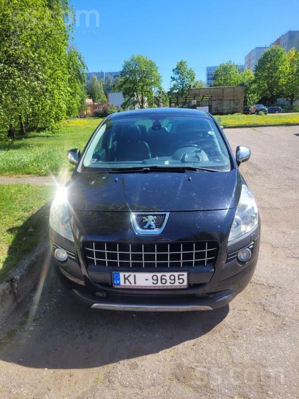 Black Peugeot 3008 2011 in Riga, with an engine capacity of 1.60 L and mileage of 245 thousand km for 3900 €, photo 3 on AUTOMOTO.COM.LV