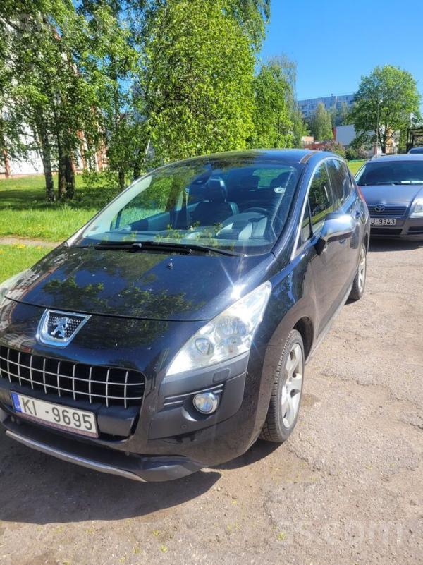 Black Peugeot 3008 2011 in Riga, with an engine capacity of 1.60 L and mileage of 245 thousand km for 3900 €, photo 6 on AUTOMOTO.COM.LV
