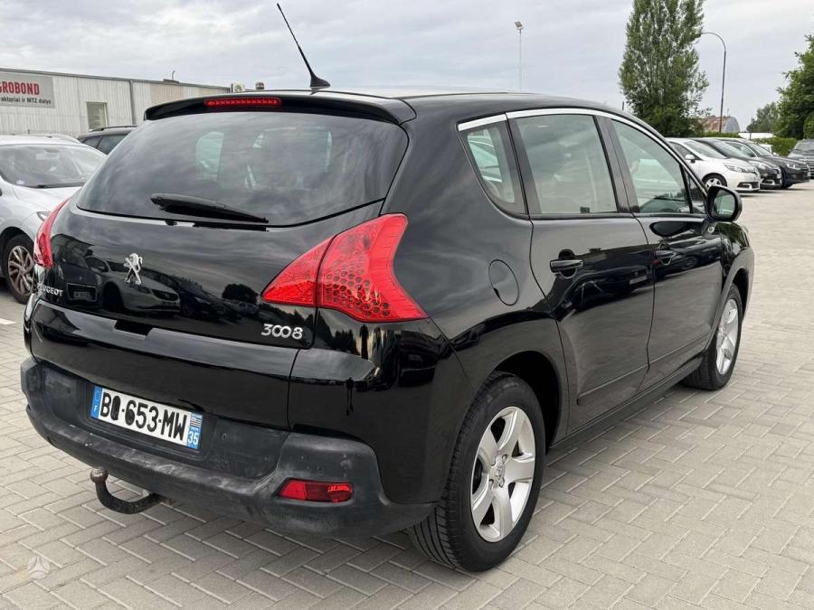 Melns Peugeot 3008 2011 Tauragė, ar dzinēja tilpumu 2.00 L un nobraukumu 253 tūkst. km par 3700 €, foto 6 vietnē AUTOMOTO.COM.LV